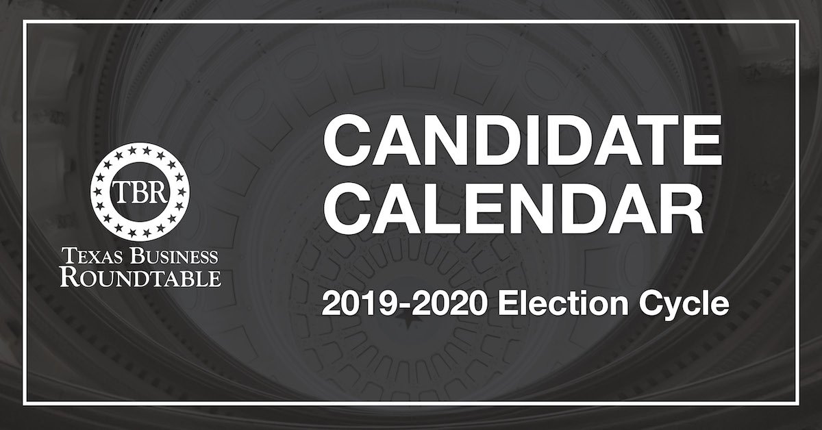 Candidate Calendar | Texas Business Roundtable